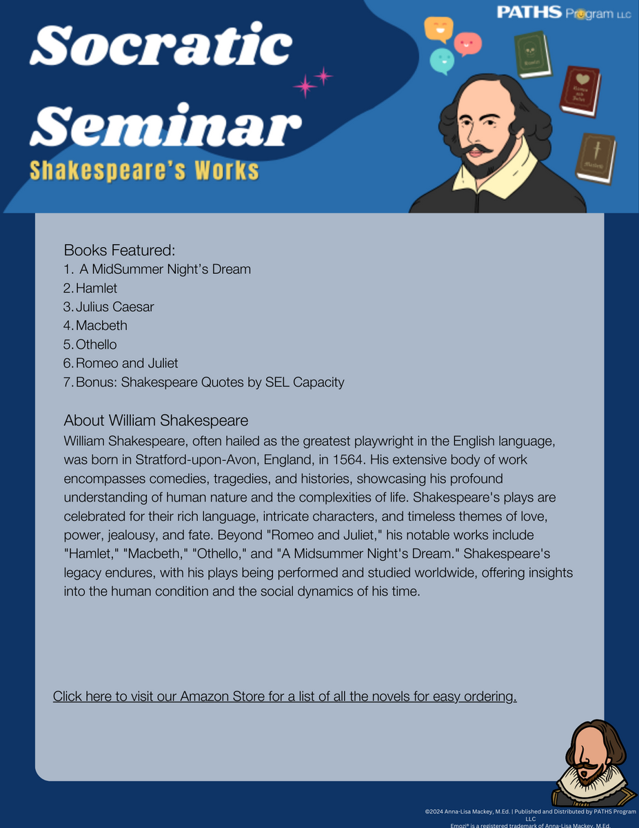 Shakespeare YA Socratic Seminar – Emozi