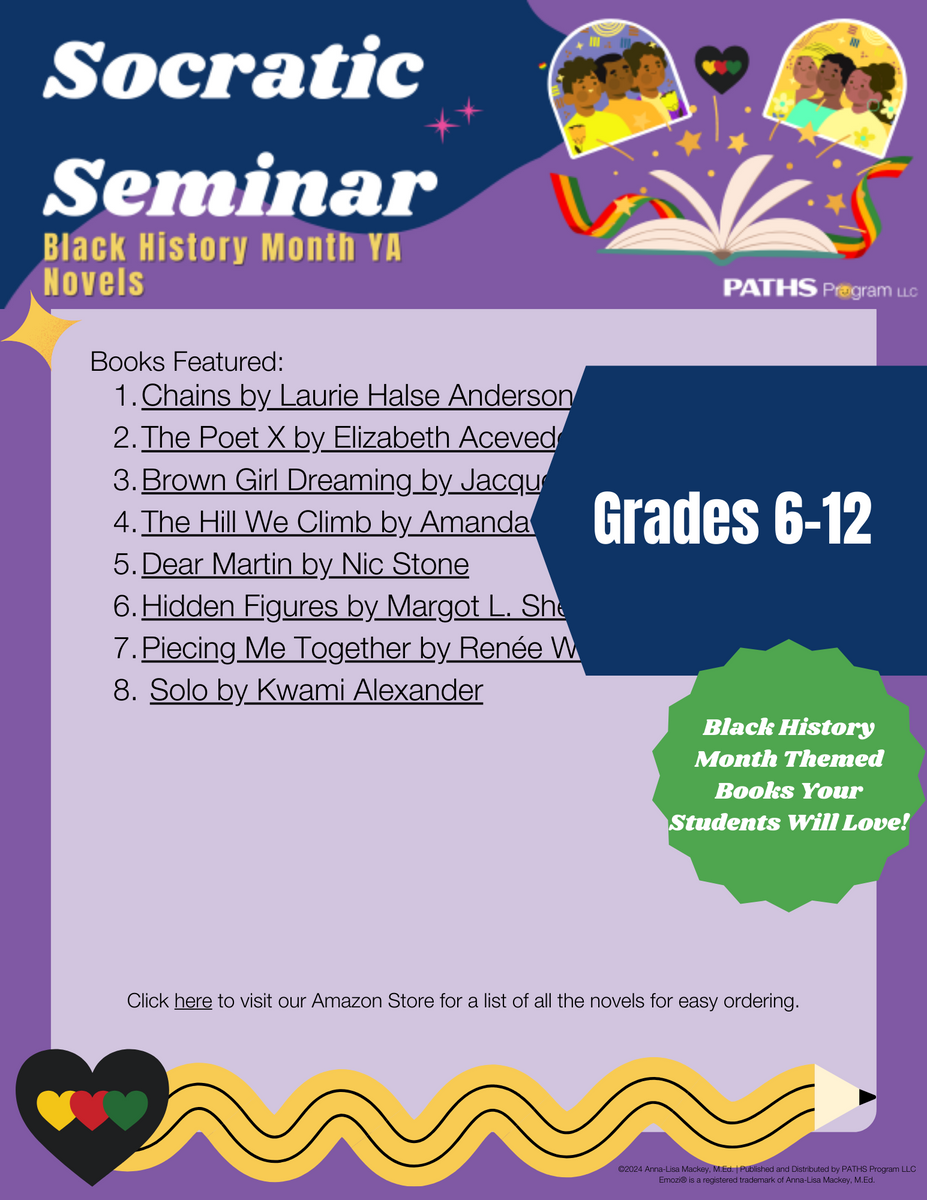 Black History Month YA Socratic Seminar – Emozi